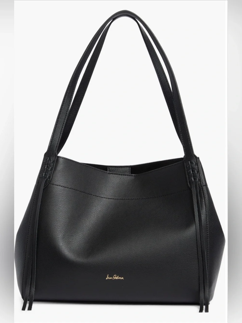 Sam Edelman | Bags | Sam Edelman Hellen Pebbled Leather Tote Bag | Poshmark